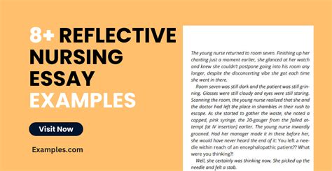 8 Reflective Nursing Essay Examples To Download