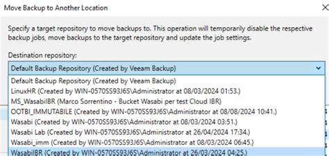 Moving Backups Files To Another Repository Veeam 121 And S3 Scenario