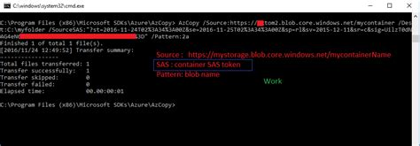 Azure How To Download A Blob Using A Sas Stack Overflow