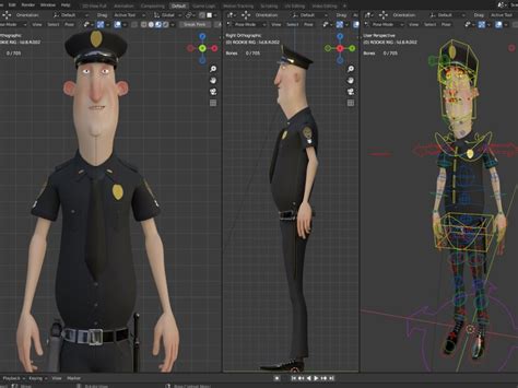 3d character rigging, Maya animal rigging, blender rigging, 3d modeling | Upwork