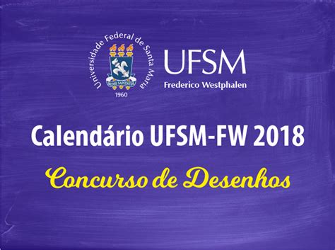 UFSM FW divulgará amanhã os vencedores do Concurso de Desenhos