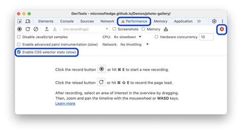 Analyze Css Selector Performance During Recalculate Style Events Chrome Devtools Chrome For