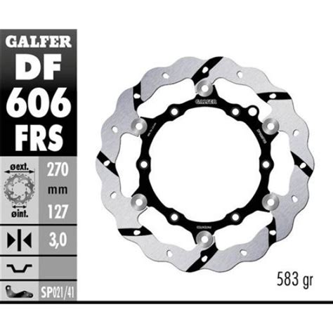 Disco Freno Anteriore GALFER DF FRS Per KTM EXC F SIX DAYS Evolution Italy
