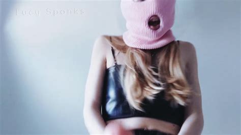Lucyspanks Cock Sucking Slut Mask Fetish Pov Porno Videos Hub