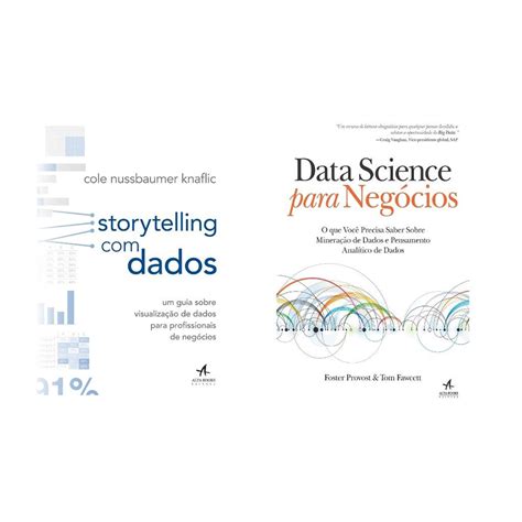 Kit Livros Storytelling Com Dados E Data Science Para Negócios No Shoptime