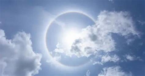 Hoy hay Halo solar Qué es y por qué se forma un círculo alrededor del