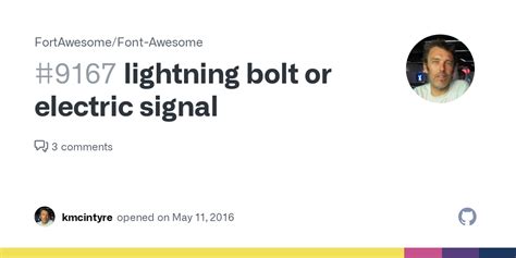 Lightning Bolt Or Electric Signal Issue 9167 FortAwesome Font