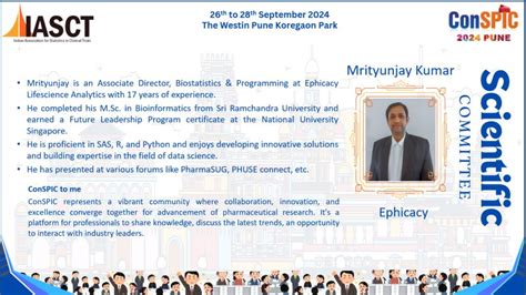 Iasct Organization On Linkedin Conspic2024 Iasct Thankyou