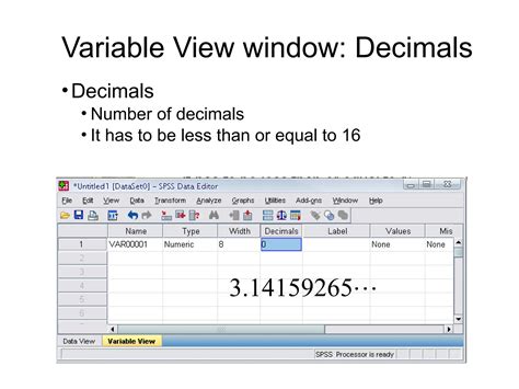 Spss Briefintroduction Spss Introduction Biostatistics Biostatistics