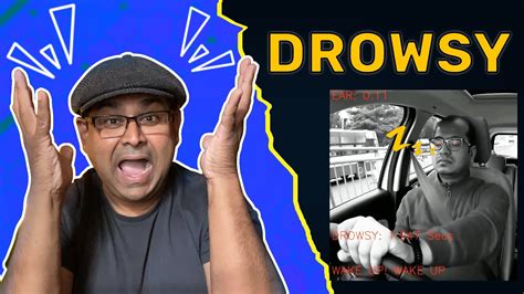 Driver Drowsiness Detection Using Mediapipe In Python Youtube