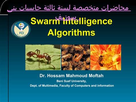 Swarm Intelligence Algorithms Ppt