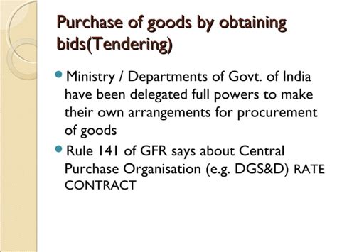 Tendering Process Cvcguidelines Ppt