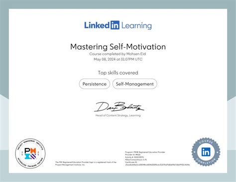 Mohsen Eid On Linkedin Certificate Of Completion