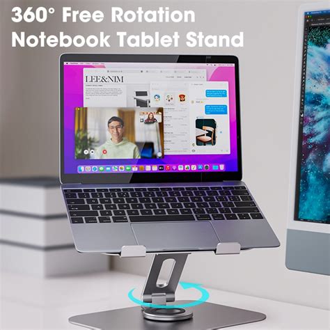 접이식 노트북 스탠드 알루미늄 노트북 라이저 데스크탑 노트북 냉각 스탠드 맥북 델 Aliexpress