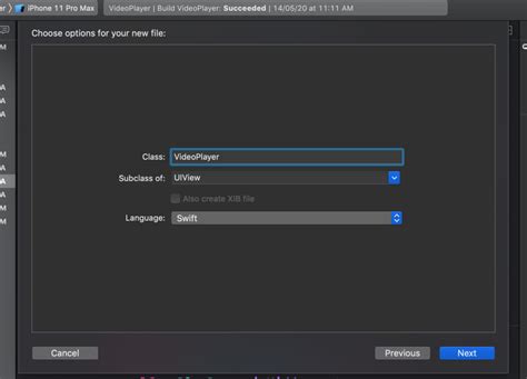 Swift Custom Video Player In Swift Using Avplayer