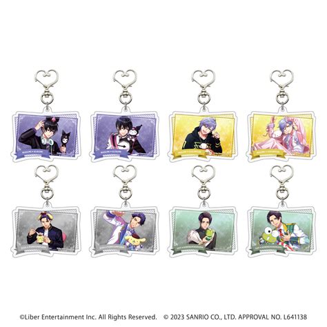 A3×sanrio Characters｜ハート形ナスカン付きアクリルキーホルダー「a3×sanrio Characters」02