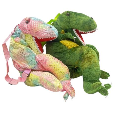 Plush Dinosaur Backpack Toys And Beyond