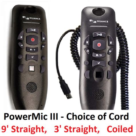 Nuance Powermic Iii Microphone From Image Management Llc
