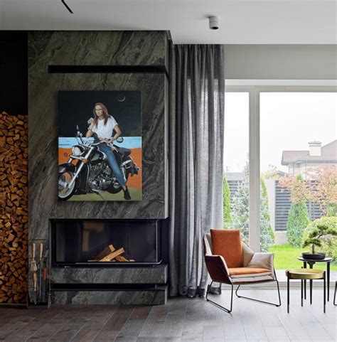 Купити картину «Поїхали зі мною в жанрі індивідуальний портрет акрилом на полотні в стилі