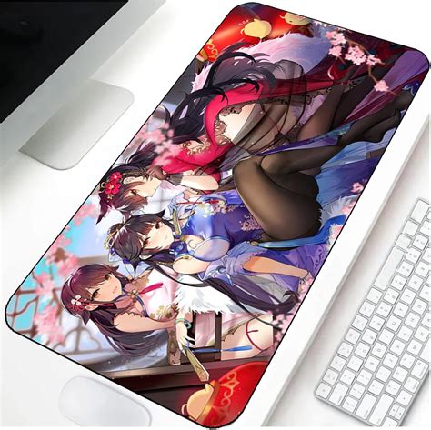 Jp マウスパッド Azur Lane アニメかわいい女の子アズールレーンマウスパッドアニメクールな Hd 印刷ゲーム