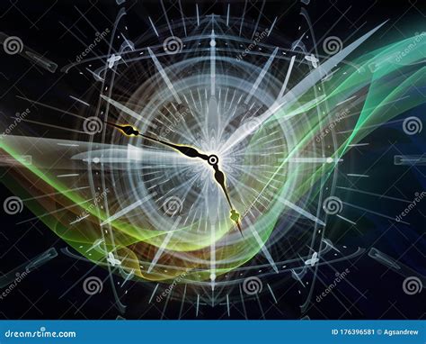 Paradigm Of Temporal Realm Stock Illustration Illustration Of Clock 176396581