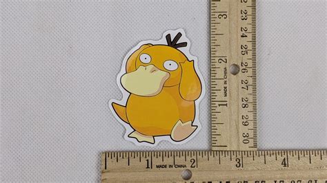 Psyduck Vinyl Sticker Totally Things