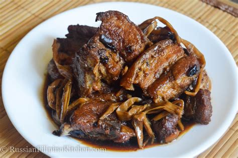 Pork Humba Bisaya Braised Pork Belly Russian Filipino Kitchen