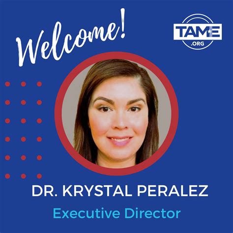 Tame Big News From Tame 📣 Were Thrilled To Welcome Dr Krystal