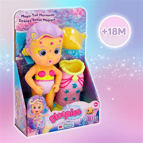 اسباب بازی فقط توی توی Toy Toy آدری پری دریایی 23 سانتی دم جادویی Bloopies