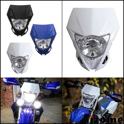 Universal Motorcycle W Headlight Fairing For Yamaha WR F WR F Kawasaki KLX KX Motocross
