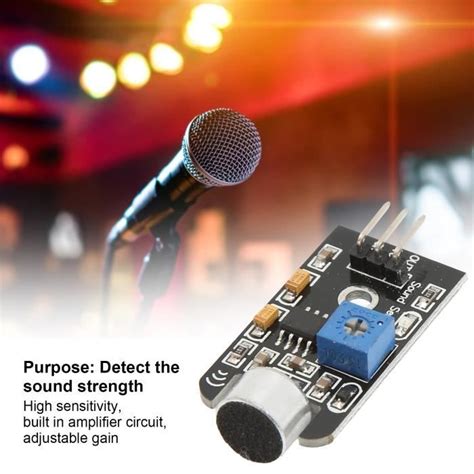 LEC Module de détection de capteur de Microphone sonore haute