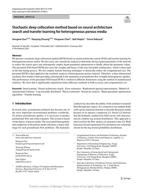 Pdf Stochastic Deep Collocation Method Based On Neural Architecture
