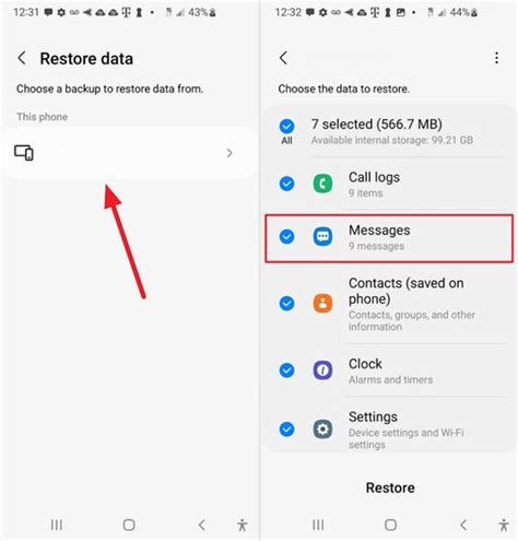 Efficient Techniques For Retrieving Deleted Texts On Android