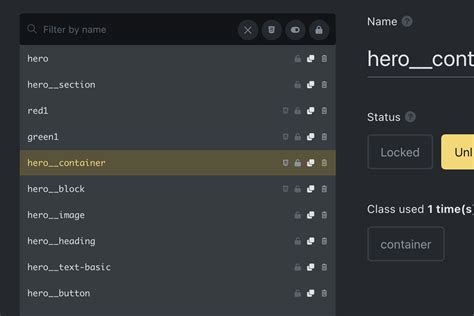 Styles And Classes Advanced Themer