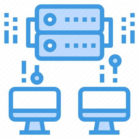 database information network networking technology icon download
