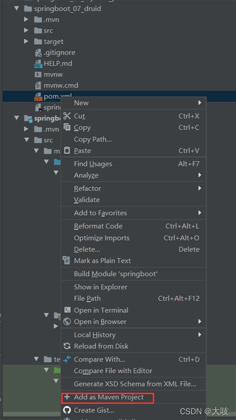 如何导入别人的springboot项目 Csdn博客