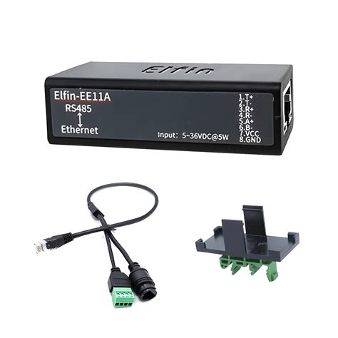 Conversor Serial Server Elfin Ee 11a Rs485 A Ethernet Tcp Ip Telnet Modbus ⋆ Starware