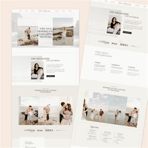 50 Showit Templates For Photographers Made By Applet