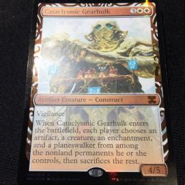 Mtg 激変の機械巨人cataclysmic Gearhulk Foil Mps マスターピースアーティファクト｜売買されたオークション