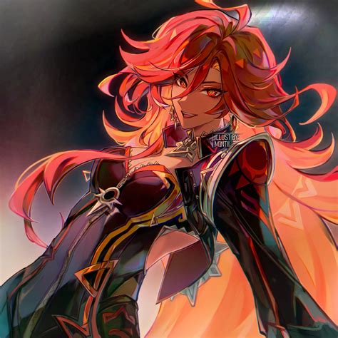 Mavuika Genshin Impact Drawn By M1ntii Danbooru