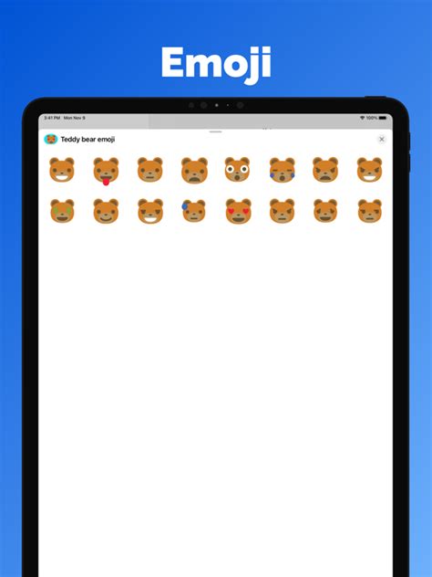 Teddy Bear Emoji And Stickers For Ios Iphone Ipad Latest Version At 1