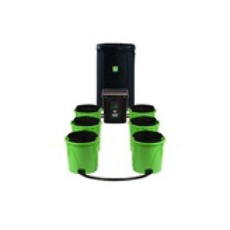 Oxygen Pot Systems Digital 6 Bucket Xl Ebb And Flow Hydroponic System