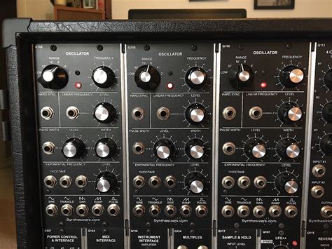 MATRIXSYNTH SYNTHESIZERS COM PORTABLE 22 MODULAR ANALOG SYNTH W XTRA MODULES