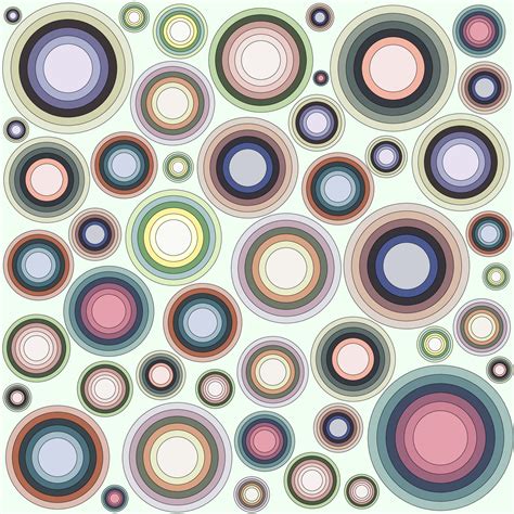 Abstract Colorful Circle Seamless Background Texture 16596457 Vector Art At Vecteezy