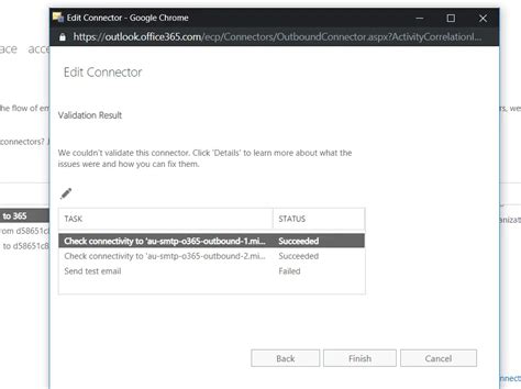 Office Send Connector Validator Failed Welcome To Pariswells