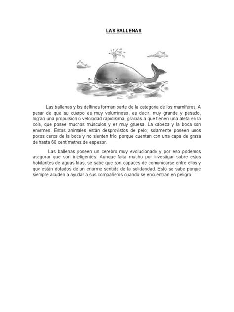 Las Ballenas Pdf