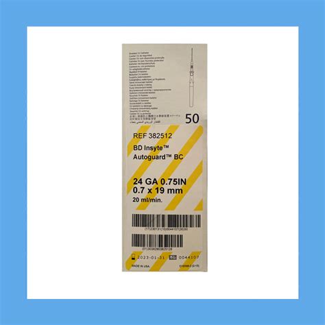 Bd Insyte Autoguard Bc Shielded Iv Catheter Expires 9302024 1