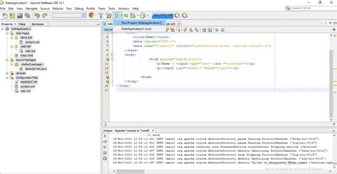 Creating Servlet Using Netbeans Ide Dot Net Tutorials