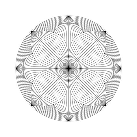 Set Of Geometry Pattern Background Icon Logo Stock Vector