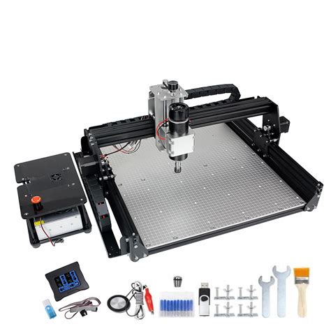 Cnctopbaos 3 Axis 4540 500w Cnc Router Engraving Machine With Aluminum